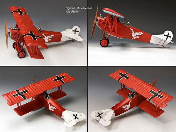 FW111 Fokker DVII Leut. August Raben Jasta 18 figurines et collections